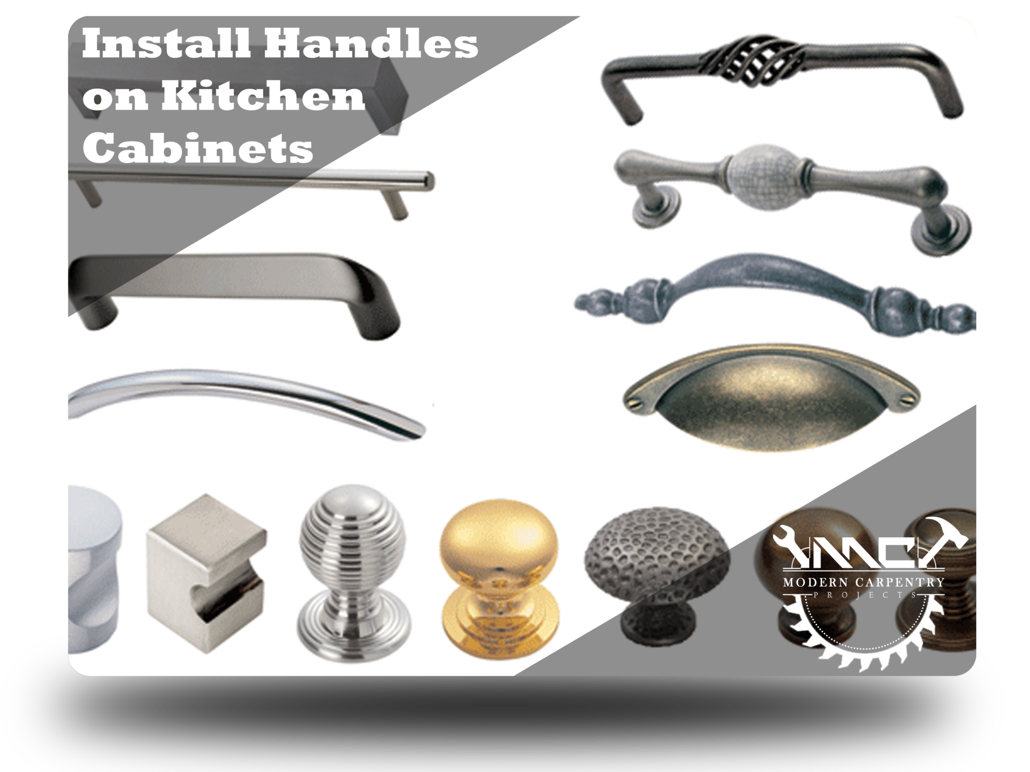 How to install handles on kitchen cabinets For Better Results - Advice ...