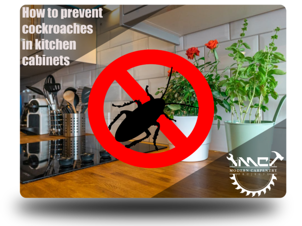 How to prevent cockroaches in kitchen cabinets - Modern Carpentry LLC